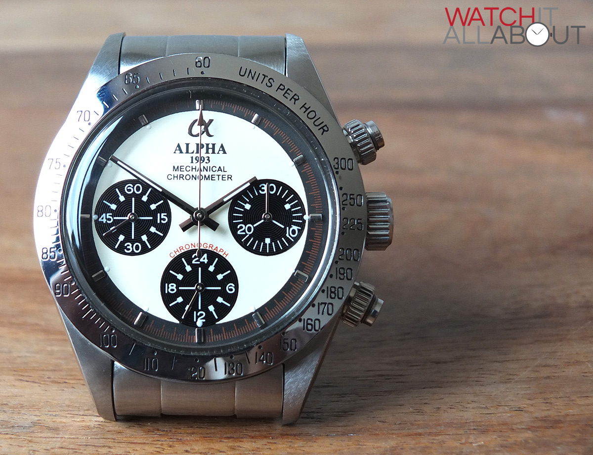 Alpha Paul Newman Daytona Watch Review - 12&60