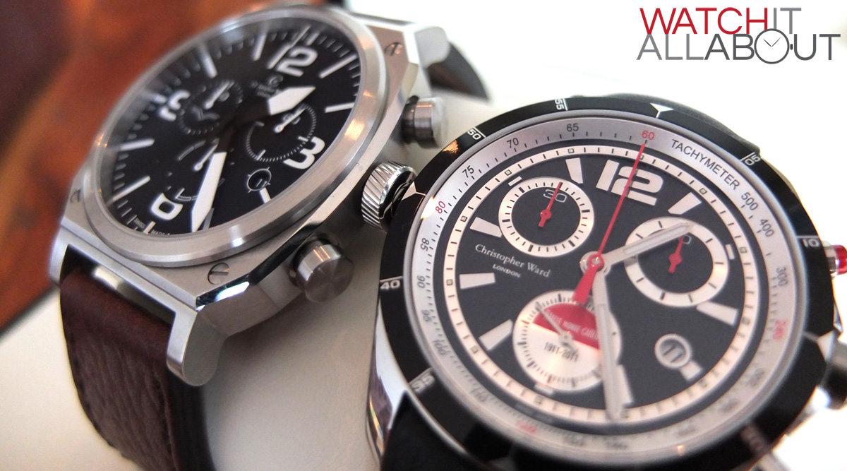 Christopher Ward C11 Chrono & C70MC Watch Photoshoot - 12&60