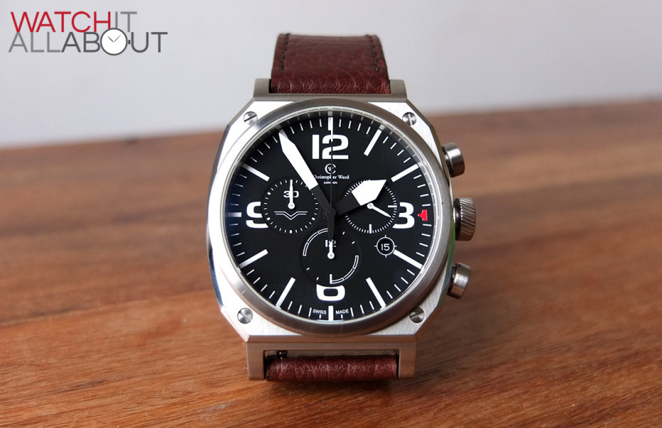 Christopher Ward C11 Chronograph Watch Review C11-CHR-SKT - 12&60