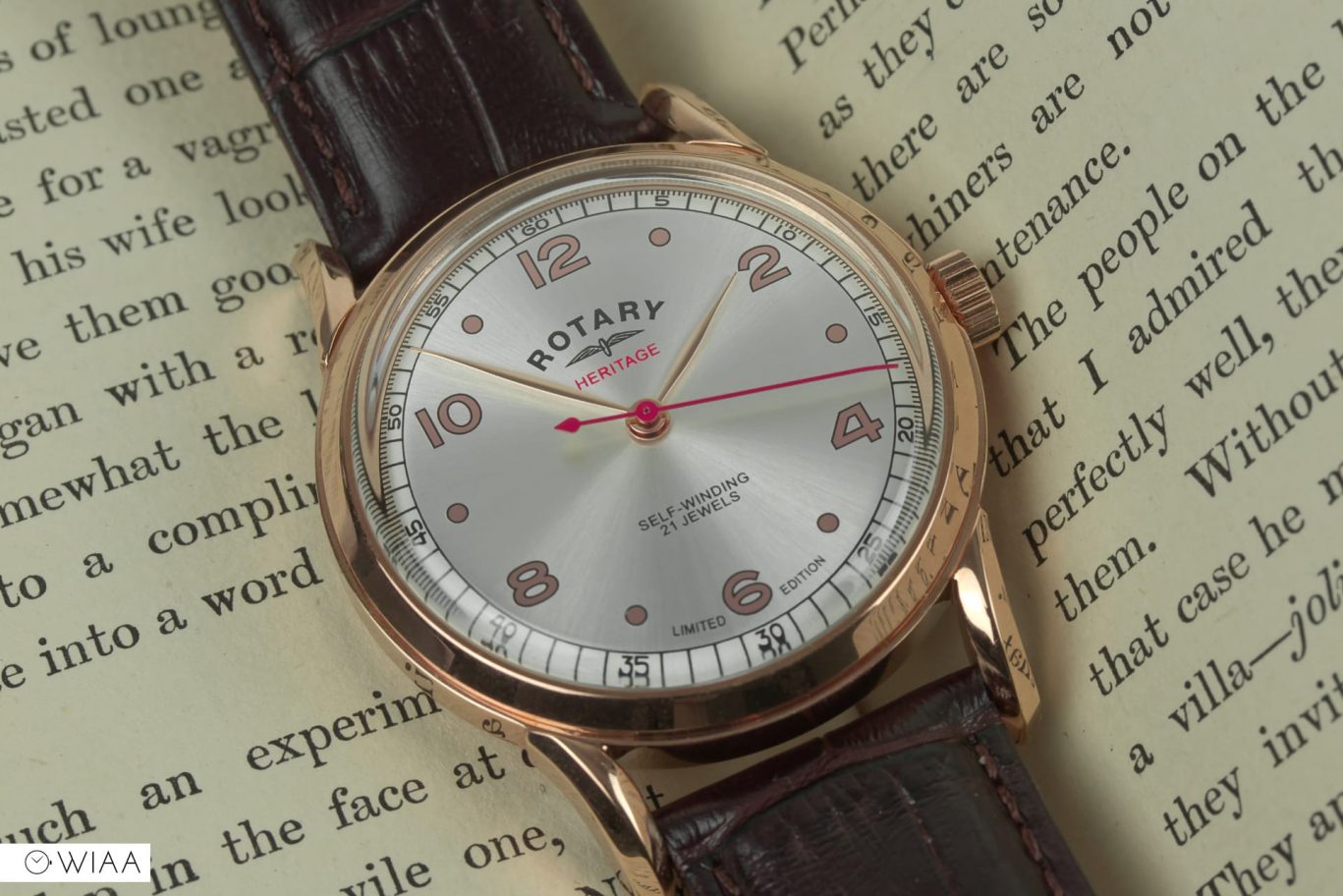 Rotary Heritage Watch Review - 12&60