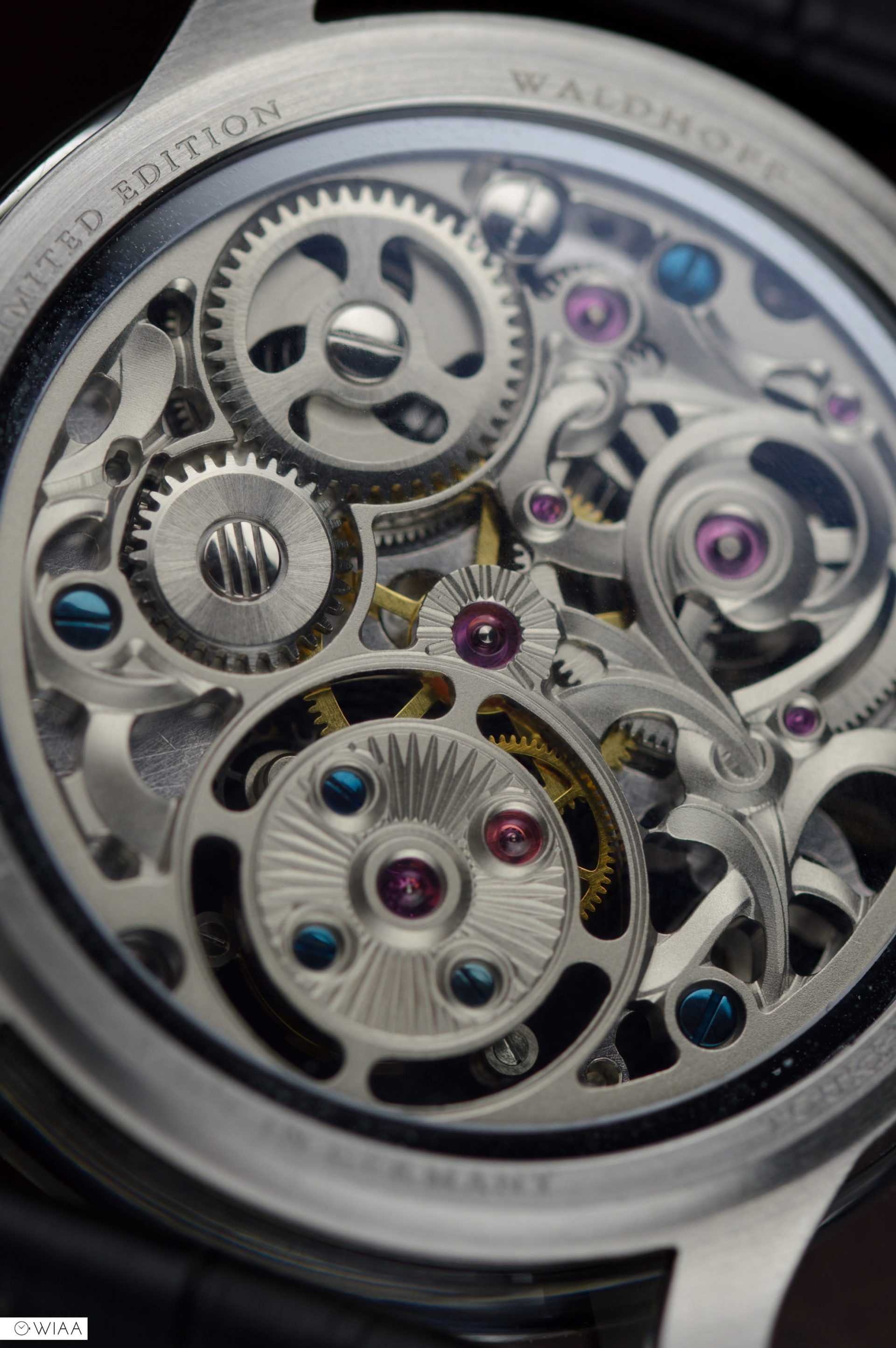 Manufaktur Waldhoff Imperial Diamond Silver Watch Review - 12&60