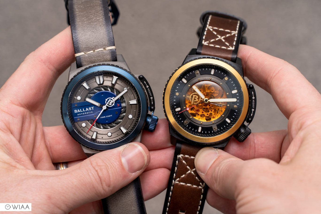 Ballast Trafalgar Slate Grey and Anthracite Watch Review - 12&60