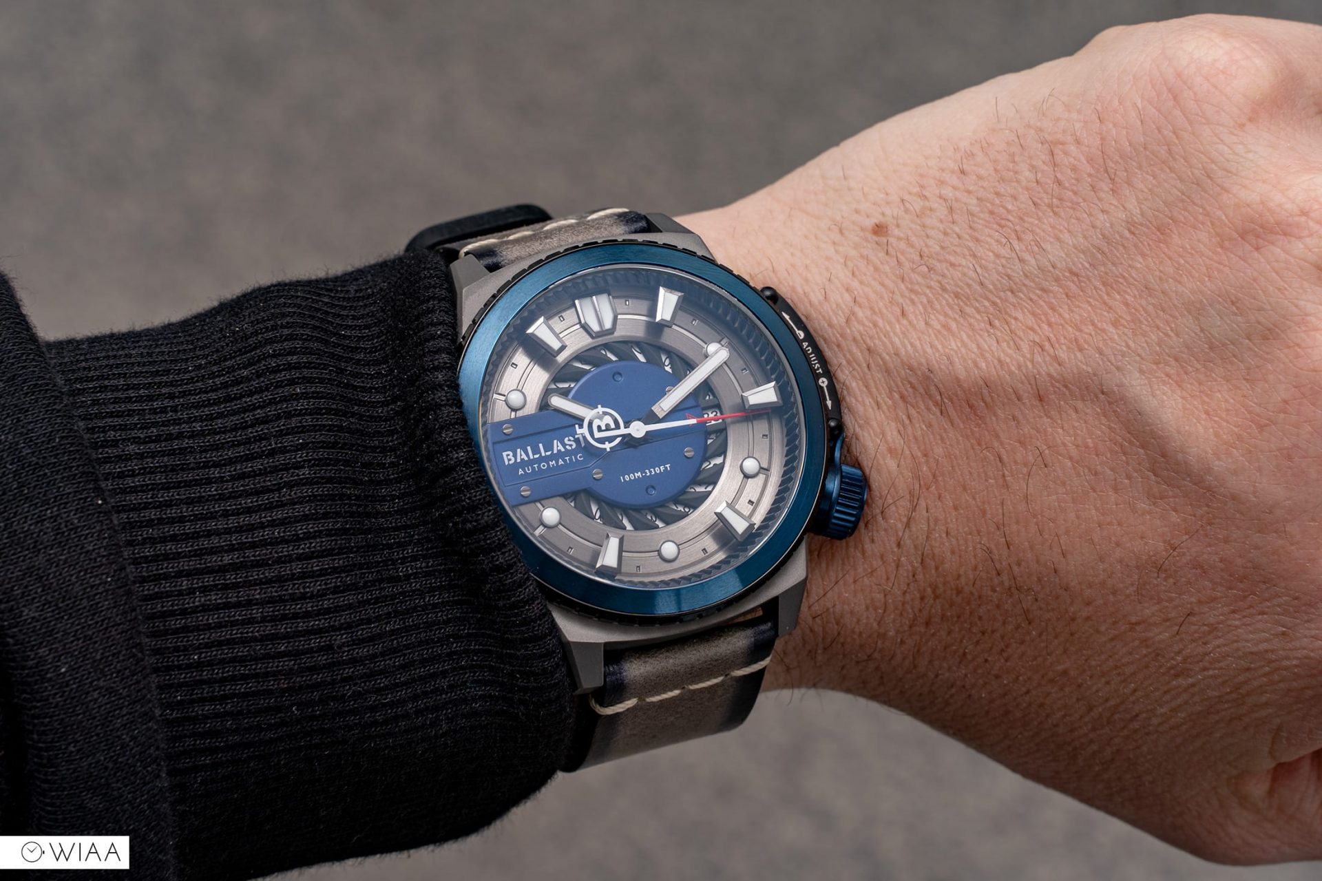 Ballast Trafalgar Slate Grey and Anthracite Watch Review - 12&60