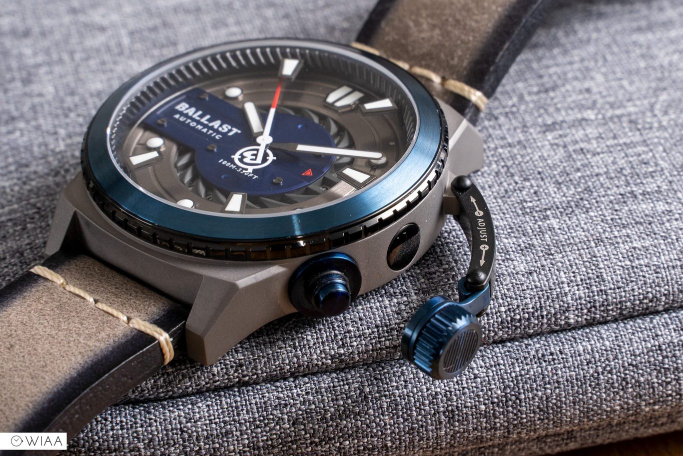 Ballast Trafalgar Slate Grey and Anthracite Watch Review - 12&60