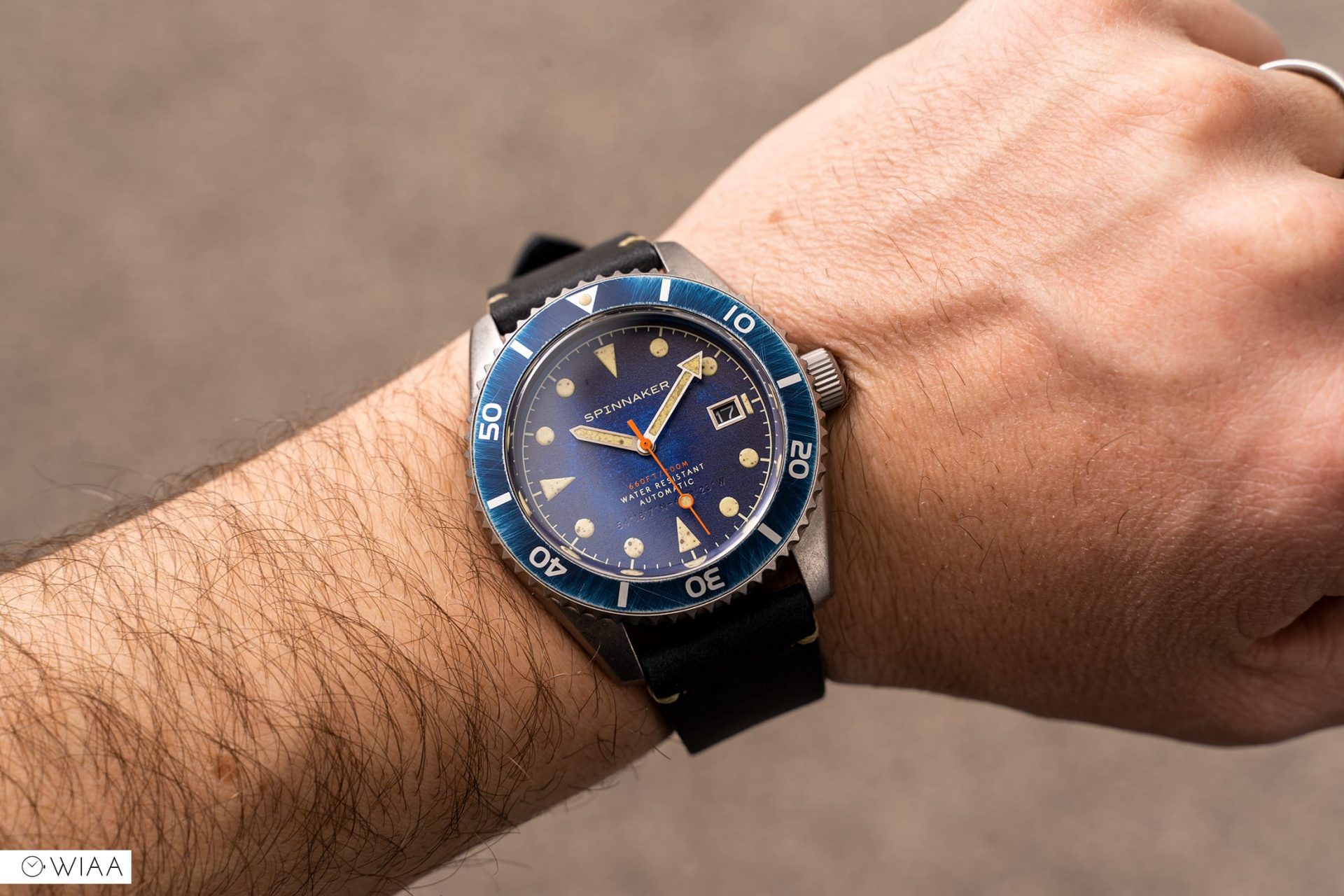 Spinnaker Wreck Oxidised Blue Watch Review - 12&60