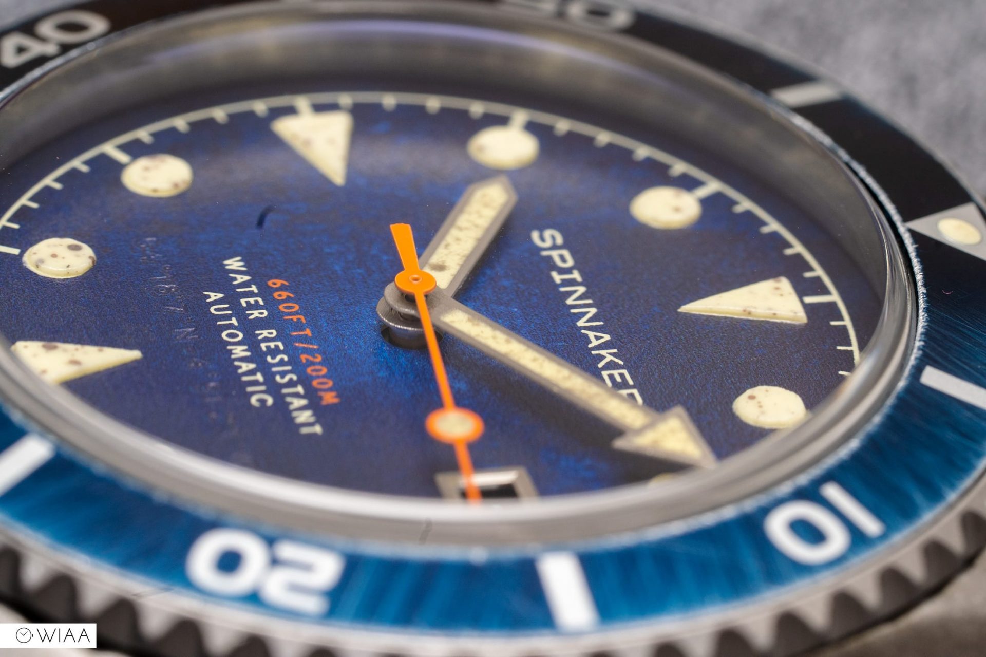 Spinnaker Wreck Oxidised Blue Watch Review - 12&60