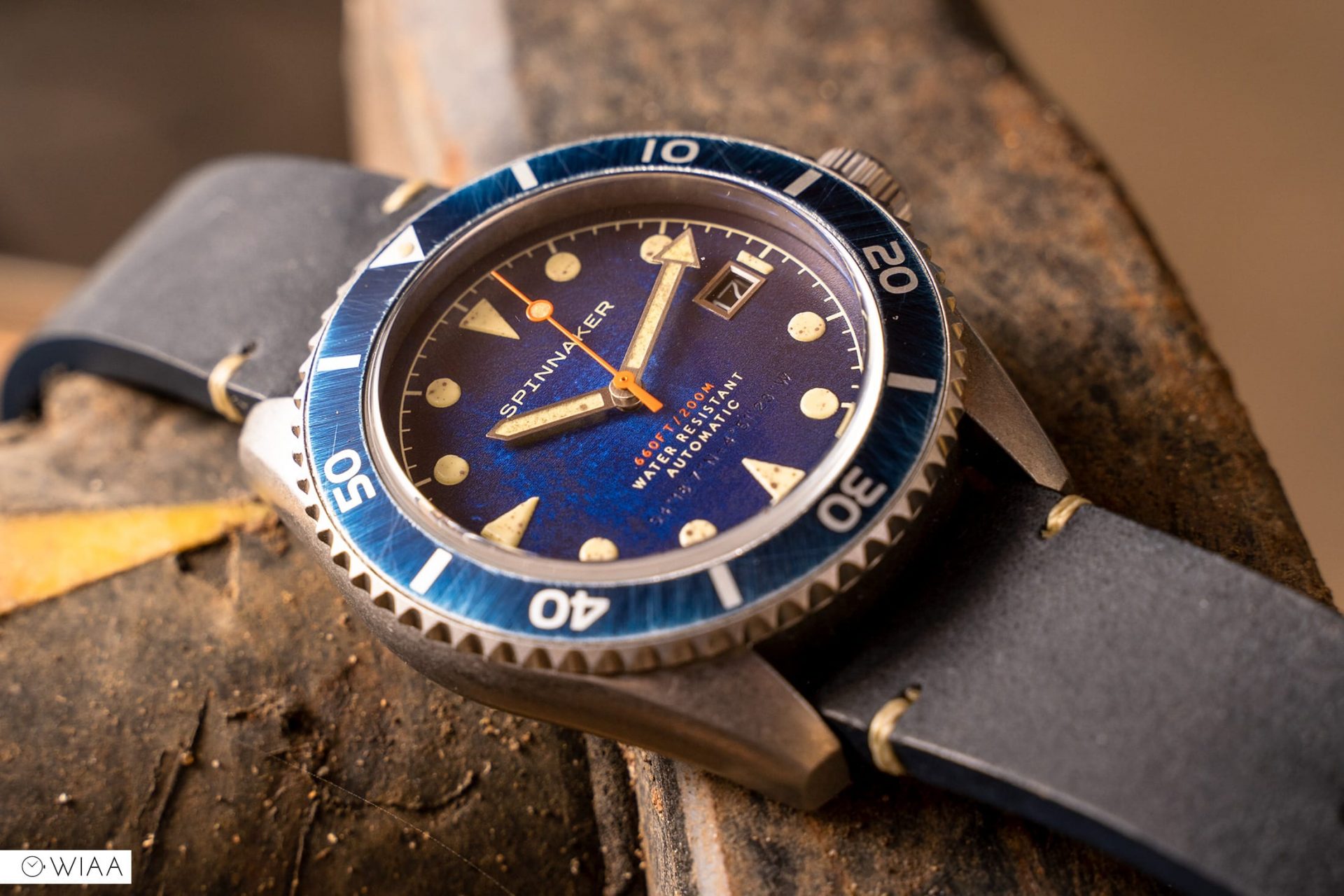 Spinnaker Wreck Oxidised Blue Watch Review - 12&60