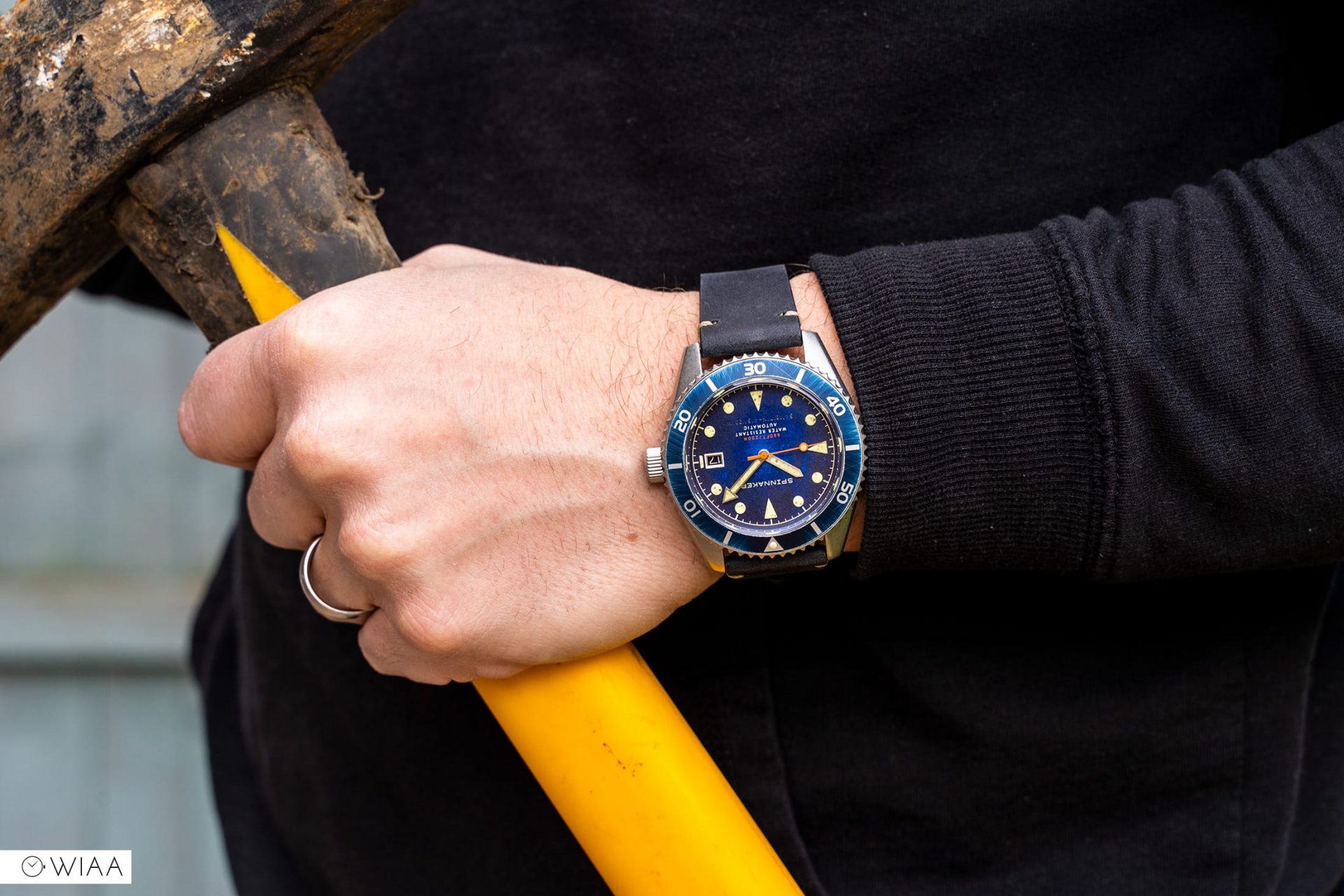 Spinnaker Wreck Oxidised Blue Watch Review - 12&60