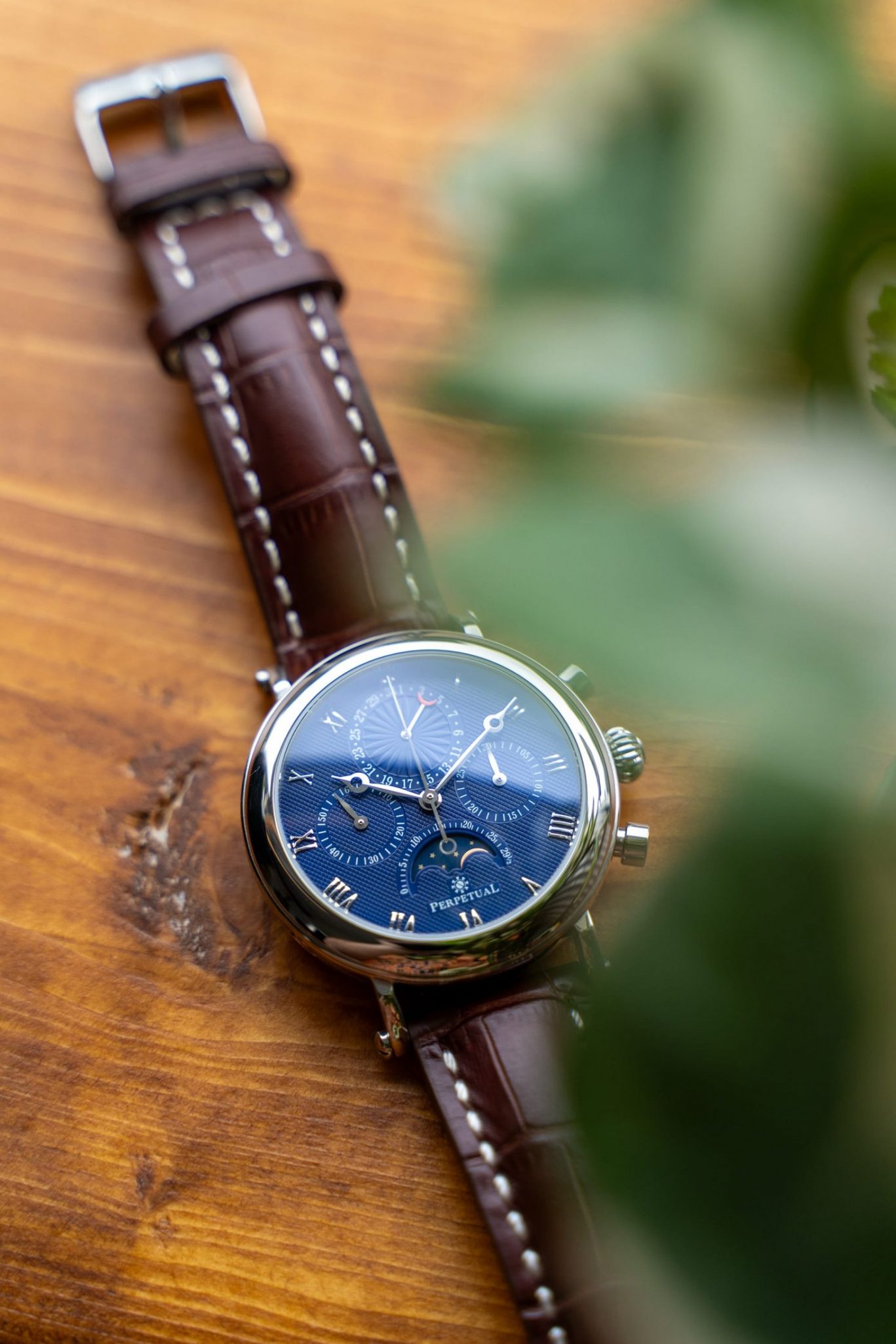 PerpetuaL Watch C-08 mechanical chronograph review - 12&60