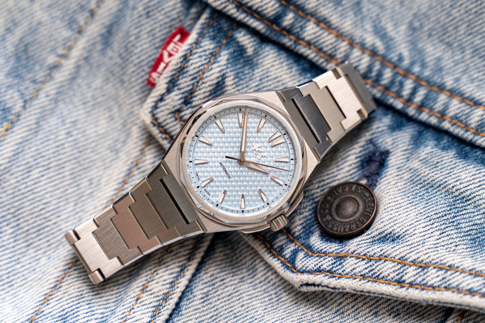 Christopher Ward "The Twelve" 36mm Glacier Blue Watch Review - 12&60