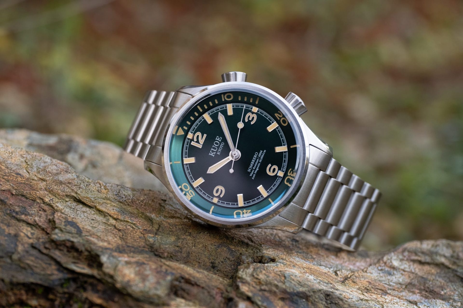 KUOE KYOTO enters dive watch territory with the new Sombrero! - 12&60