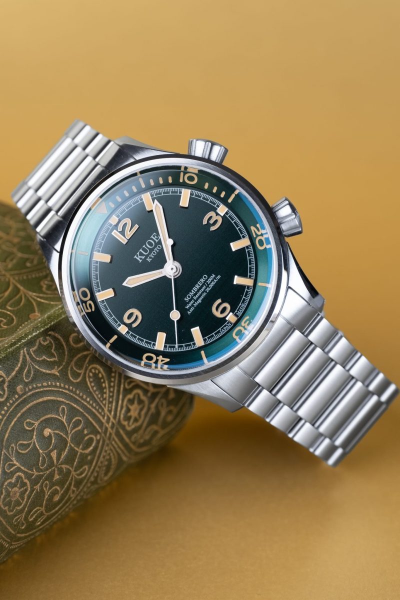 KUOE KYOTO enters dive watch territory with the new Sombrero! - 12&60